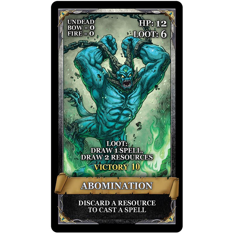 Mythica Gaming | Print: Abomination